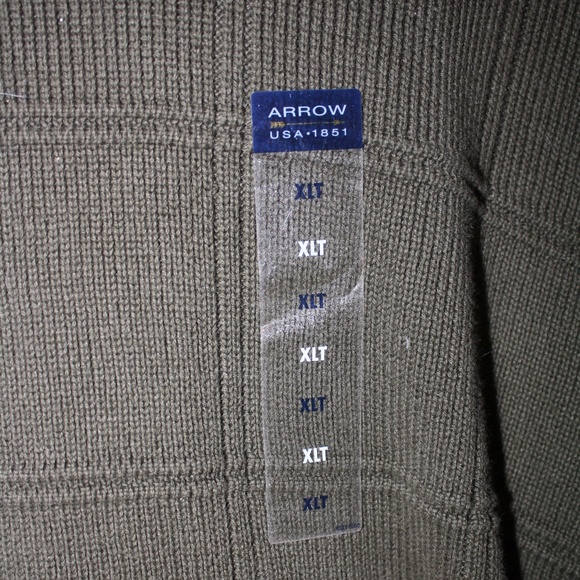 Arrow | Sweaters | Arrow Nwot Green Knit Sweater | Poshmark